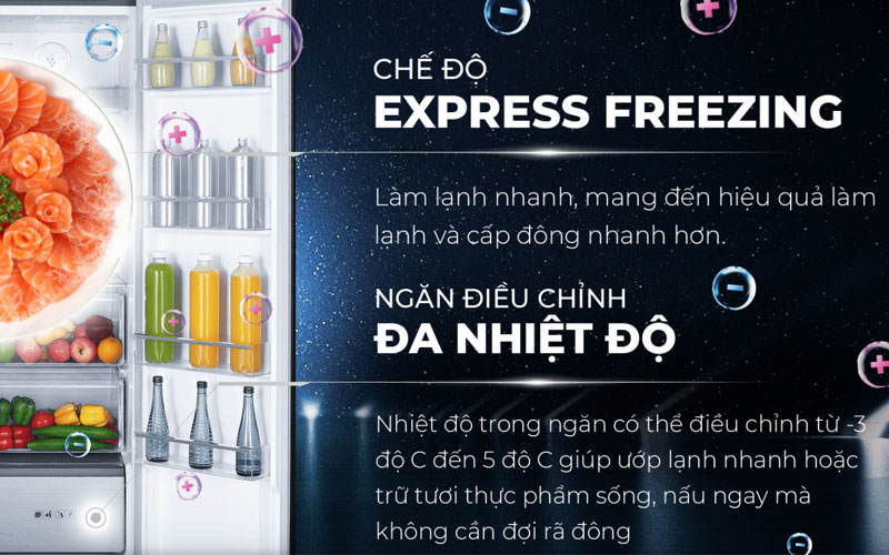 Tủ lạnh Sharp inverter 600 lít SJ-SBXP600VG-BK